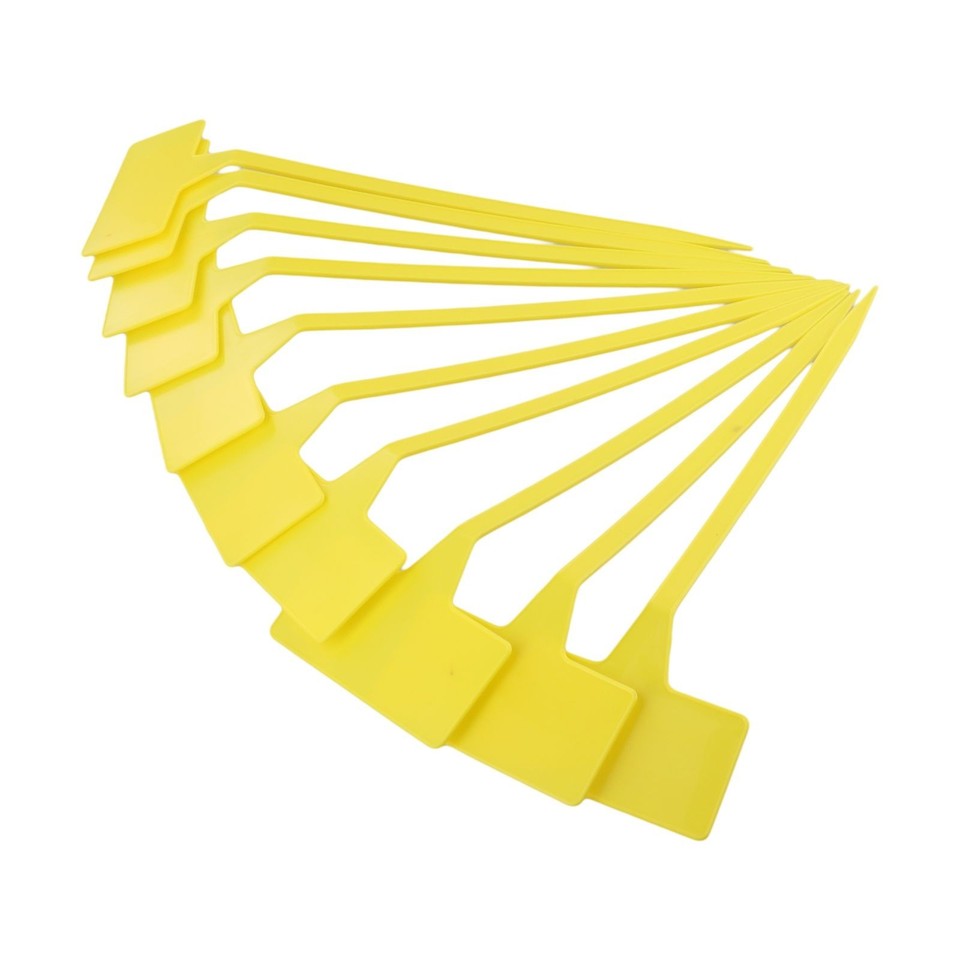 10Pcs/Set 2018 Plant Labels Garden Home Plant Plastic Stake Tools Tray ...