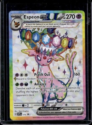 2023-25 Pokemon SV Black Star Promos SVP EN Espeon ex #175 | eBay