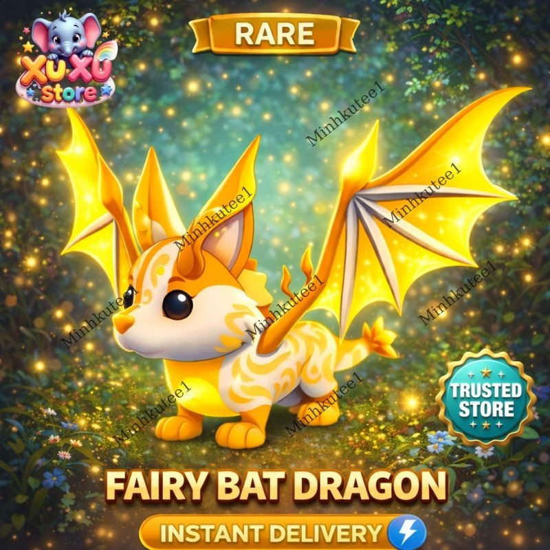 💘🐉 Combo NE3on Cupid Dragon + NFR Fairy Bat Dragon (FLy/Ride) ( Fast ...