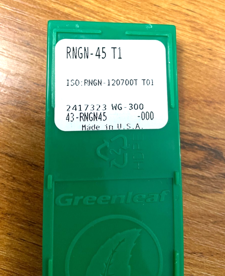 RNGN-45 T1 WG-300 GREENLEAF CERAMIC INSERTS PACK OF 10 | eBay