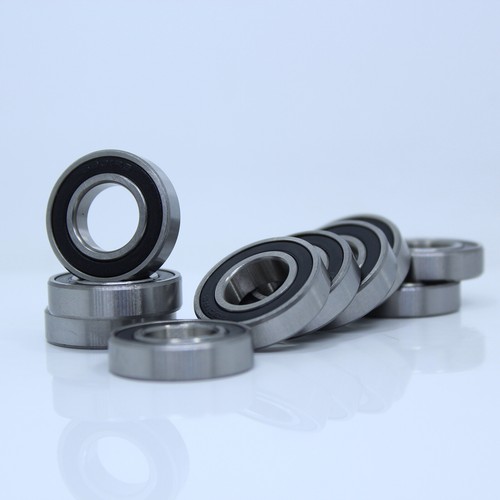 10Pcs 6901-2RS 6901RS Deep Groove Rubber Shielded Ball Bearing (12mm ...