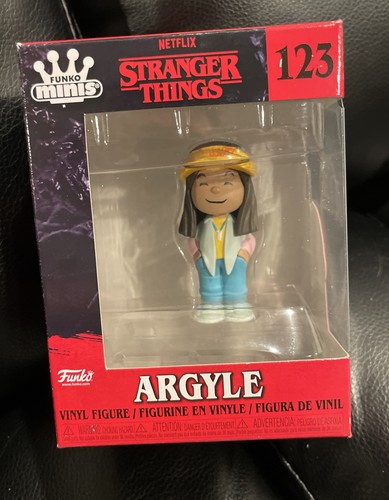 NEW IN SEALED BOX Funko MINIS STRANGER THINGS Season 4 #123 ARGYLE NEW ...