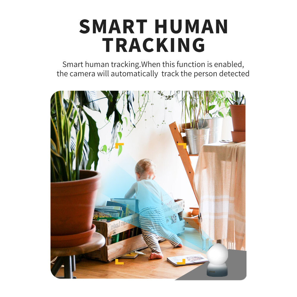 Skyworth 3K 5MP Smart Indoor Security Camera H50 Pro 2.4G 5G WIFI Baby ...