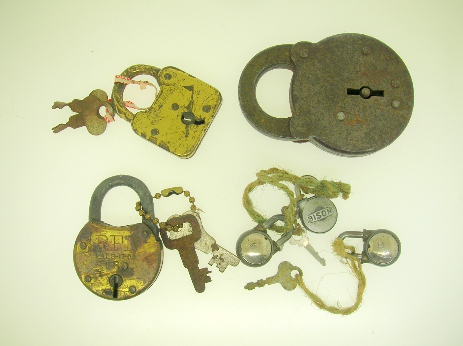 LOT OF VINTAGE US MADE PADLOCKS - BEST OFFER - FREE SHIPPING | eBay