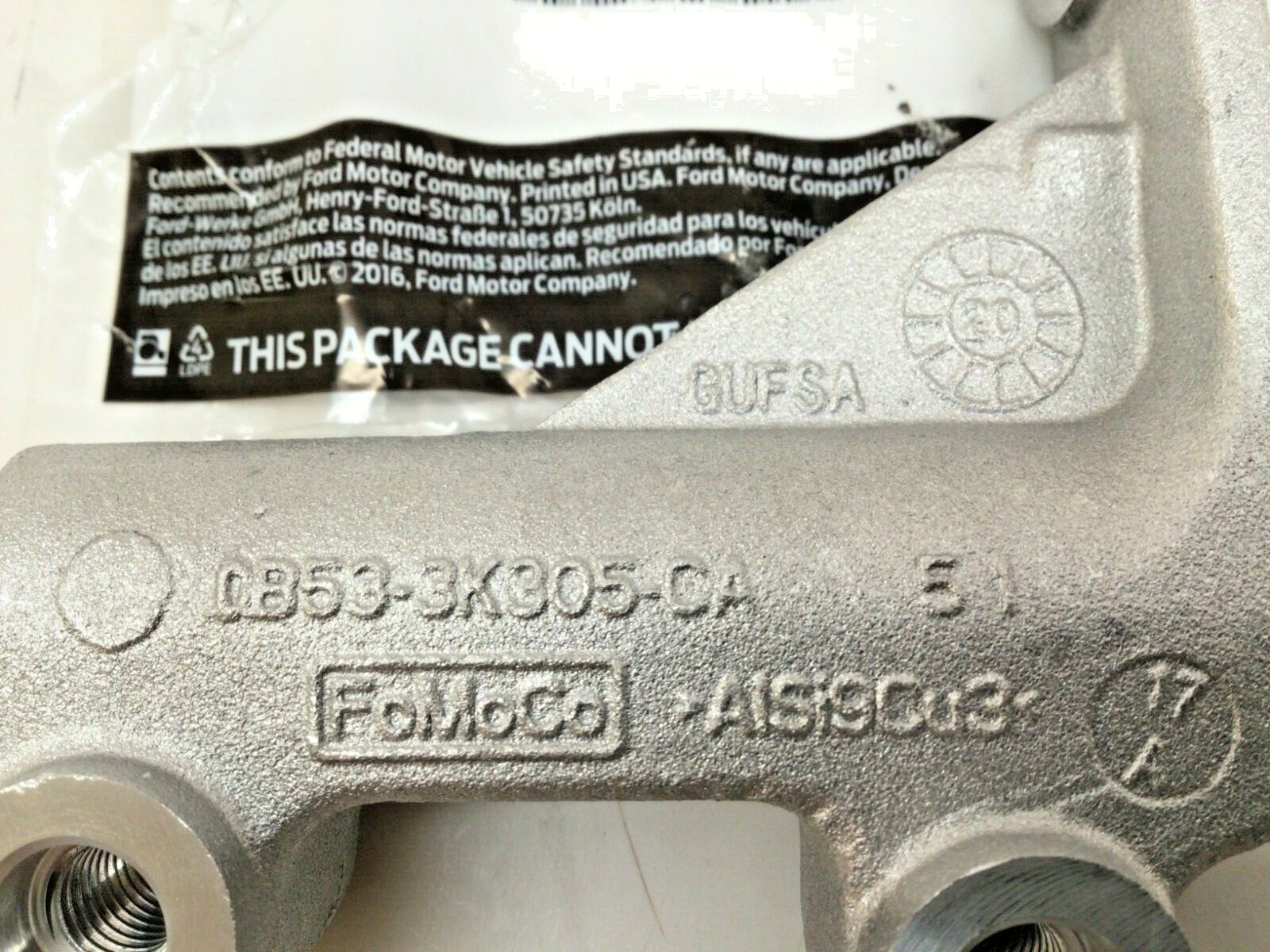 Ford Explorer Taurus Flex Lincoln MKT MKS Front Axle Bracket OEM DB5Z ...