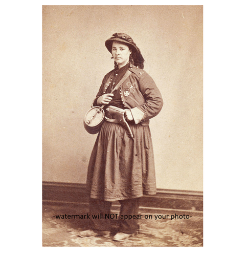 Civil War Nurse PHOTO French Mary Tepe Union Army Hero 27th 114th ...