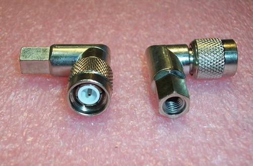 QTY (5) CPFI-TNC-RA-2 CAMBRIDGE R/A TWIST-ON TNC PLUGS CPFI-UG88 RG-59 ...