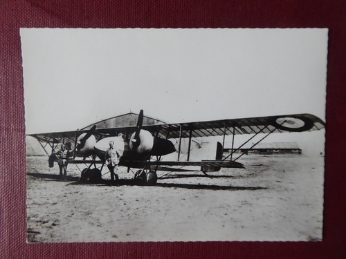 CARTE POSTALE PHOTO AVIATION POST CARD AMIS MUSEE DE L'AIR BIPLAN ...