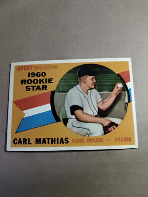 1960 Topps Cleveland Indians #139 Carl Mathias Baseball Card | eBay