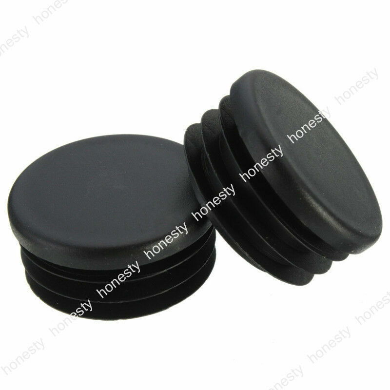 4PCS Round Plastic Chair Leg Glide Cap Plug Tubing Pipe Insert Floor ...