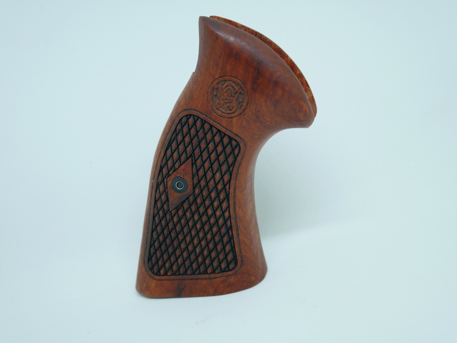 Solid wood Grips For S&W- K & L Frame Revolver, Round butt Open back | eBay