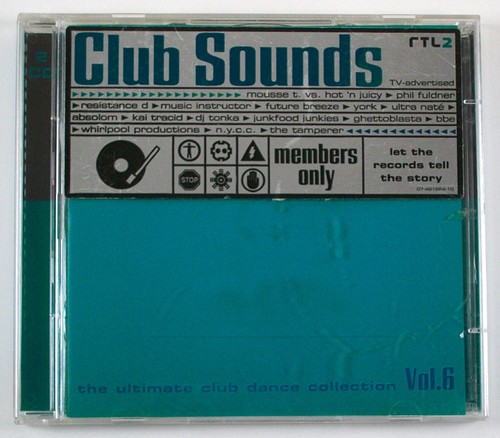 CLUB SOUNDS VOL 6 THE ULTIMATE CLUB DANCE COLLECTION CD | eBay