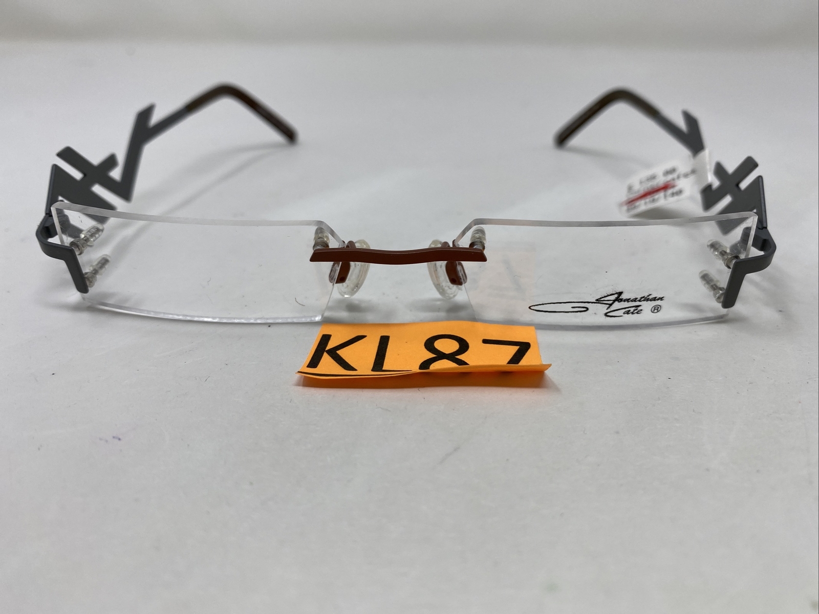 Jonathan Cate USA CornerCafe BRN/GRY 49-19-140 Brown Metal Eyeglasses ...