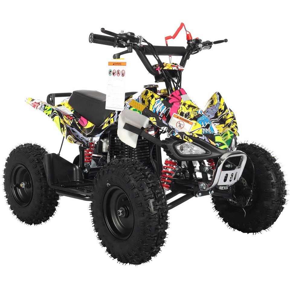 X-PRO Thunder 40cc Kids ATV Mini Quad Chain Transmission Pull Starter ...