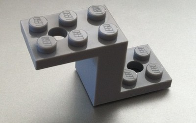 *NEW* 10 Pieces Lego 5x2x2 1/3 BLUISH GRAY BRACKET | eBay