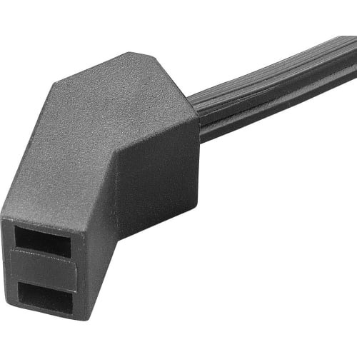 2PC RS PRO 28910016 Fan Cord,48 in. Cable, 45 deg head, Blunt Cut End ...
