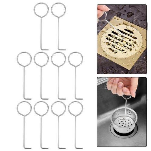 10 Pack Drain Pulling Hooks for Convenient Use During Outdoor ...