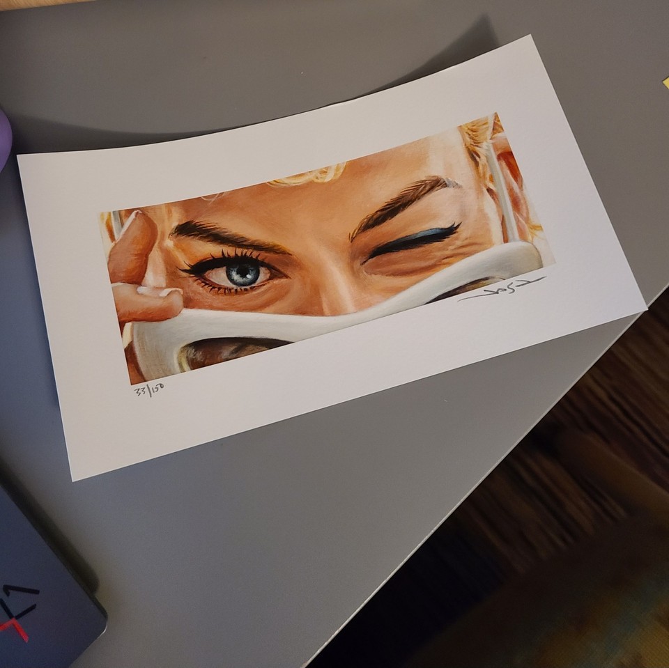 BARBIE & KEN Set Jason Edmiston EYES WITHOUT A FACE Giclee Art Print ...