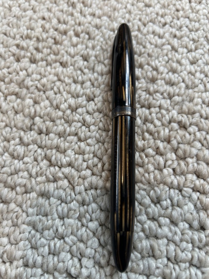Vintage W.A.Sheaffer Pen Co Lifetime 14K Nib Made USA brown With Gold ...