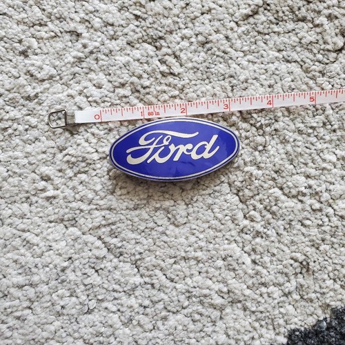Antique 1930's FORD Radiator Grill Enamel Metal Badge Emblem Ornament ...