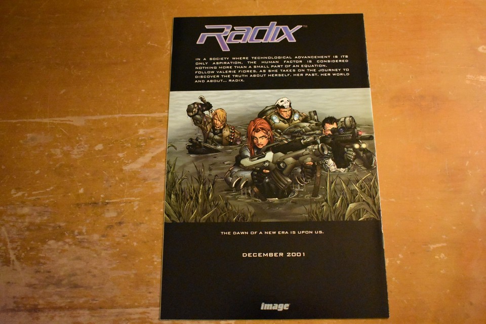 Radix Special Preview Edition (vf) , 2001, Image comic, Ben Lai art | eBay