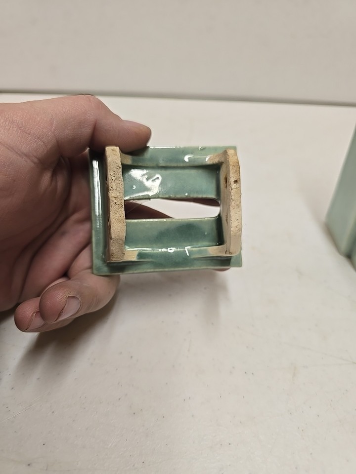 Vintage Green Porcelain Komb-Kleen Sterilizer Barber Shop Comb ...