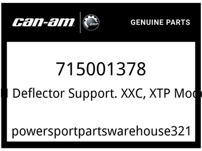 Can-Am OEM Part 715001378 Air Deflector Support Kit | eBay