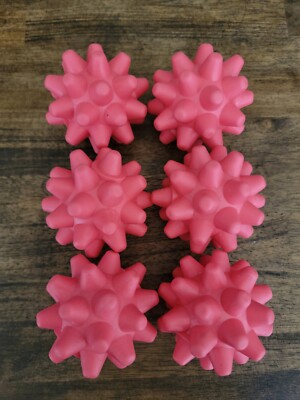 Mobility Fitness Spiky Massage Balls (set of 6) NEW Red | eBay