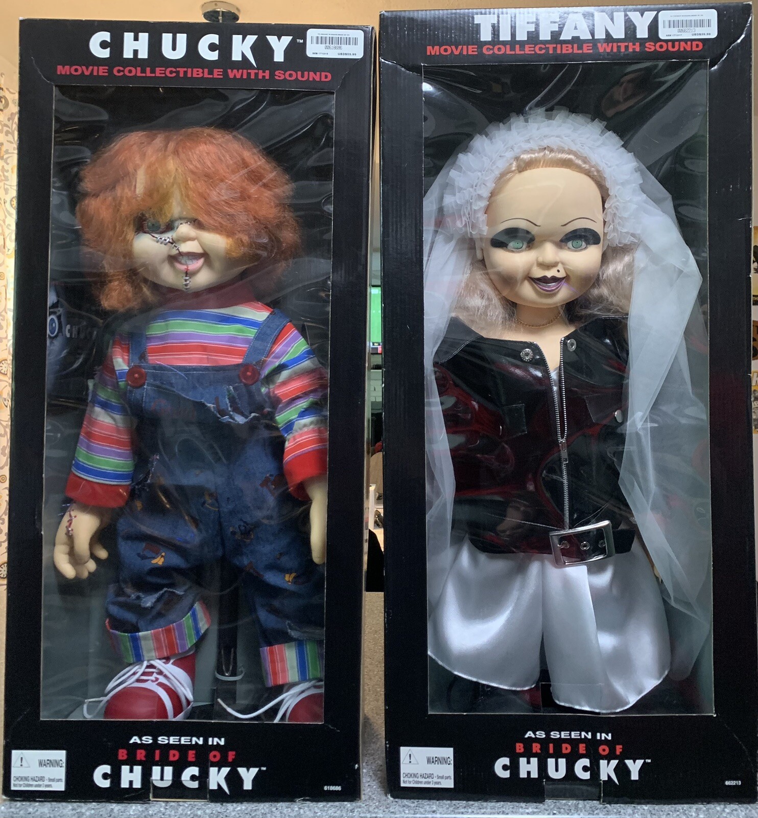 Bride Of Chucky Movie 24in. Spencer’s | Grelly USA