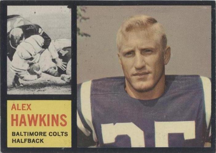 1962 Topps - Alex Hawkins #3 (RC) for sale online | eBay
