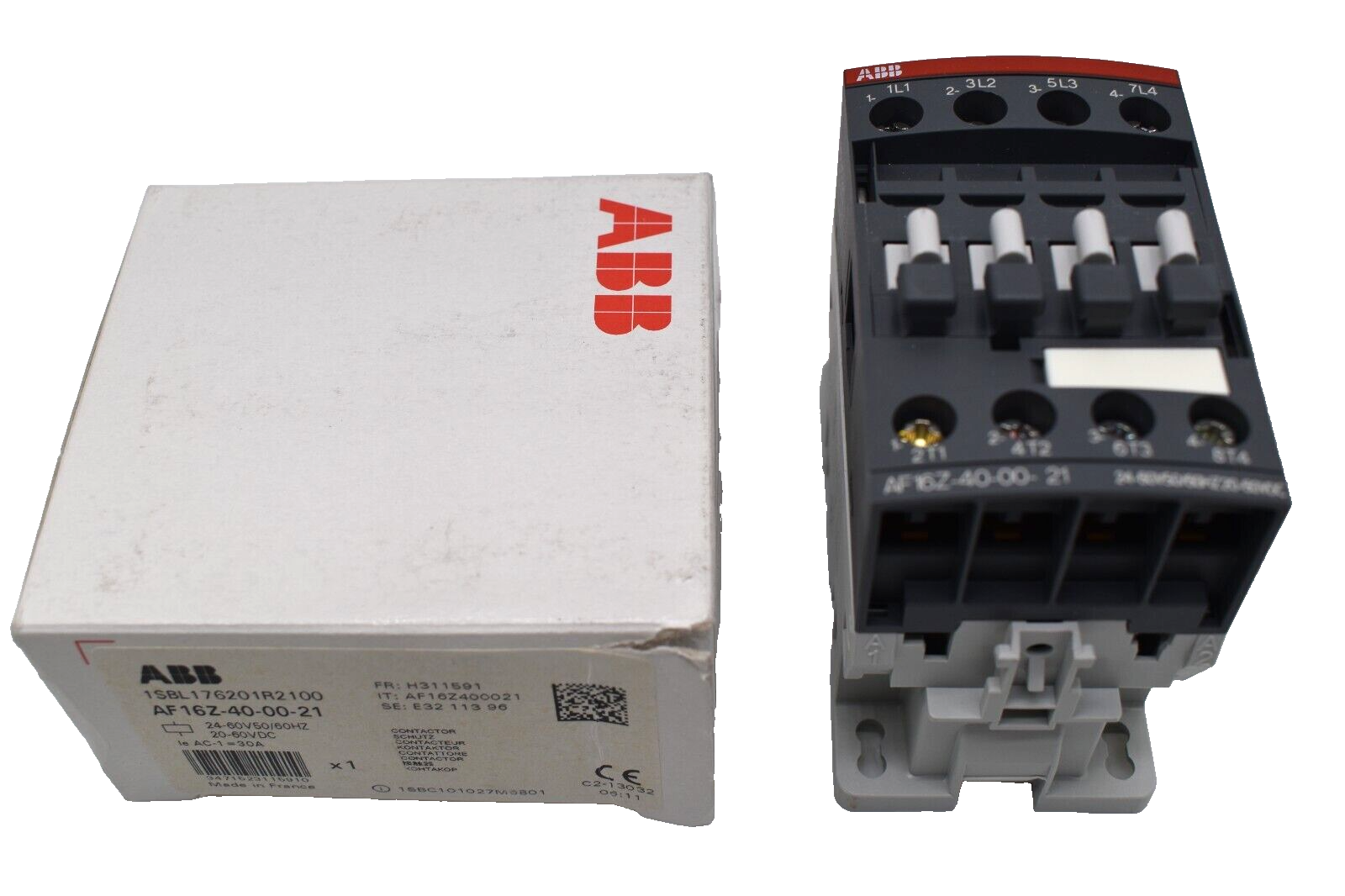 ABB AF16Z-40-00-21 Contactor (30A / 4P) | eBay