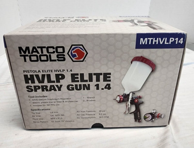 MATCO MTHVLP14 HVLP ELITE SPRAY GUN 1.4MM | eBay