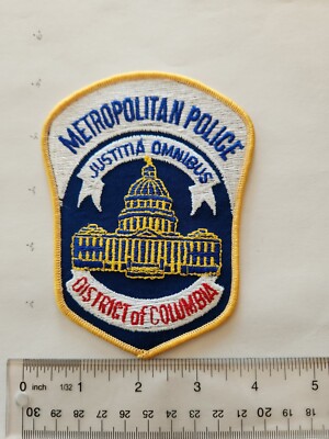 WASHINGTON DC – METROPOLITAN POLICE - Police Patch CAPITAL CITY DOME | eBay