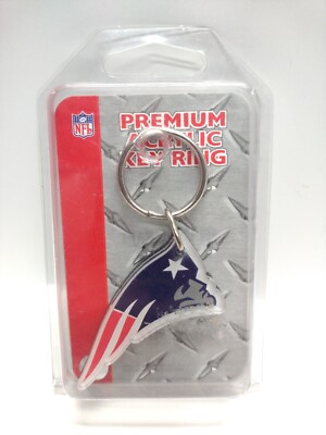 New England Patriots Key Chain Ring NFL Football Fan Merch WinCraft ...