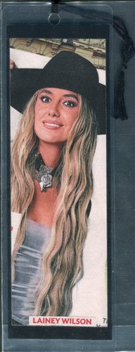 LAINEY WILSON, COUNTRY SINGER, SONGWRITER, LAMINATED BOOKMARK, NEW! | eBay