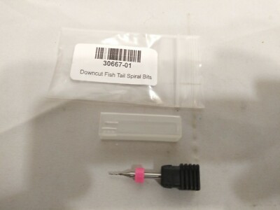 Spiral Downcut Fishtail Bit 1/32 Inch Cutting Diameter, | eBay