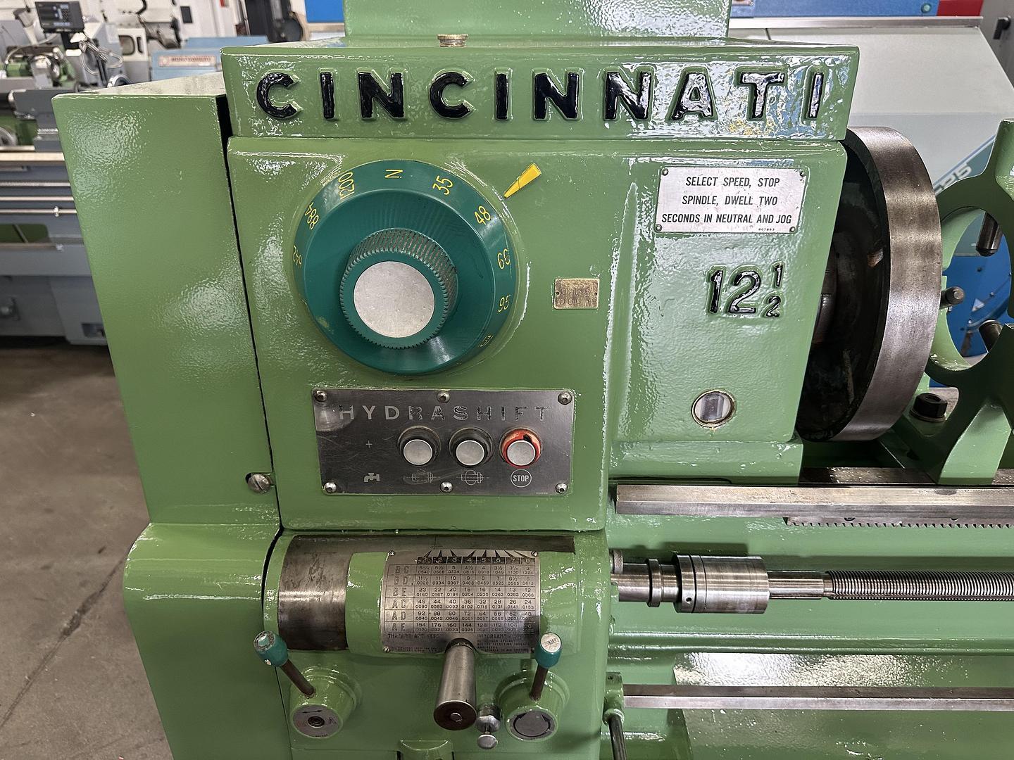 Cincinnati Hydrashift Engine Lathe 13" x 42" #6445 #1 | eBay