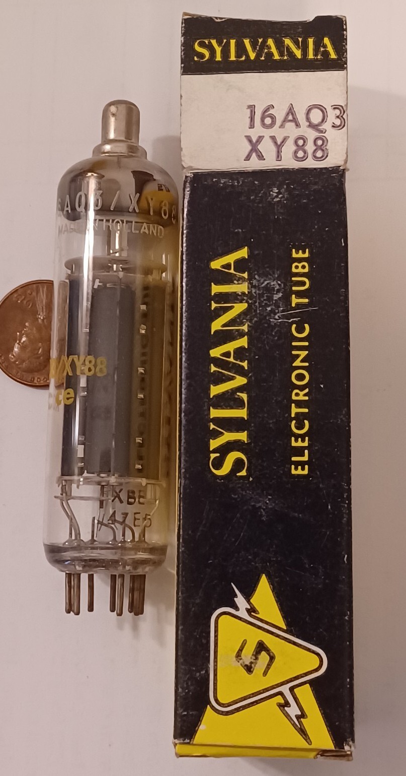 16AQ3 / XY88 NOS vacuum tube Sylvania Holland rectifier | eBay