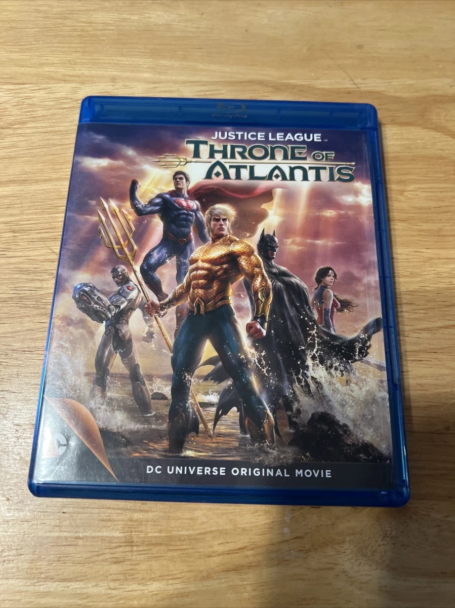 Wonder Woman Justice League Throne Of Atlantis