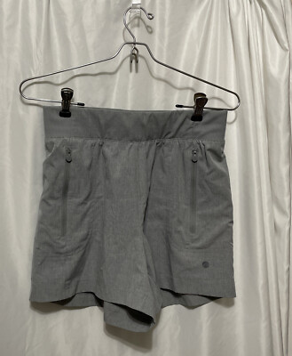 Womens Apana Dark Grey Work Out Shorts Size Small | eBay