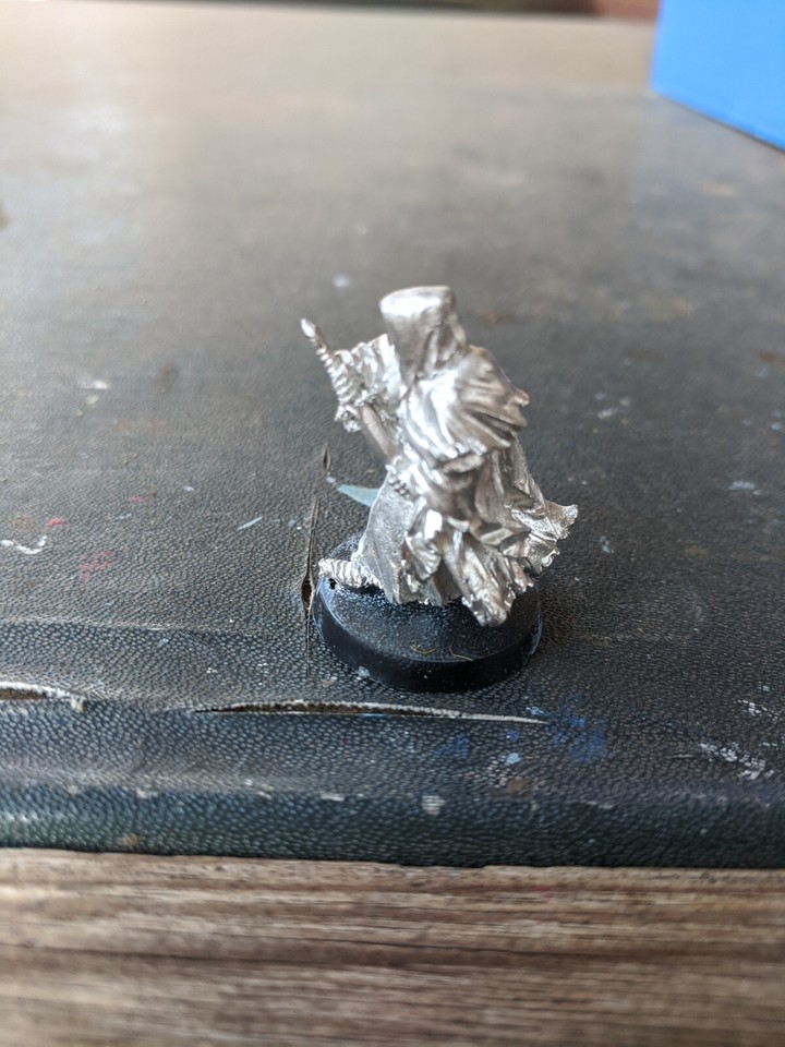 Warhammer Lord of the Rings Ring Wraith Metal Unpainted Very Rare | eBay UK