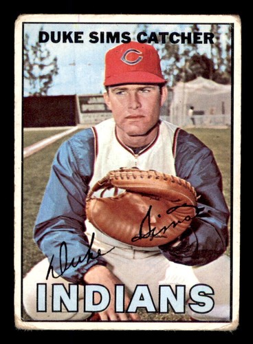 1967 Topps Baseball #3 Duke Sims PR *e1 | eBay
