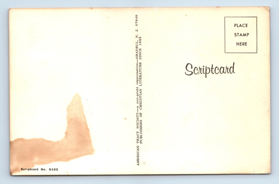 Vintage Postcard God's Country Religious Message Stephen Slocum | eBay