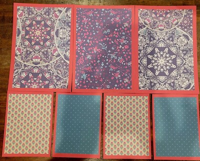 Premade Scrapbook Page/Mat Set - 7 pieces: Dreams | eBay