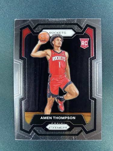 2023-24 Panini Prizm Amen Thompson Base Rookie RC #150 Rockets | eBay