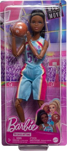 Gadget - Barbie Career Made To Move Sports Doll Basketball - Mattel ...