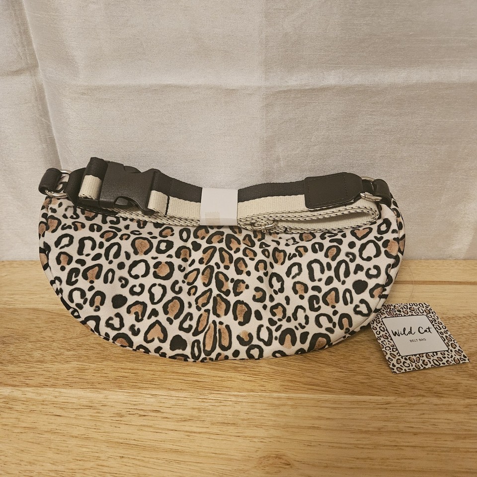 New Brighton Wild Cat Belt Bag Leopard Animal Print Crossbody Fanny ...