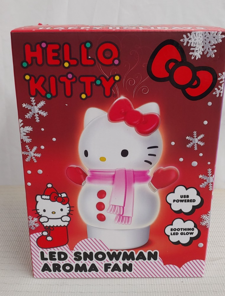 Hello Kitty LED Snowman Aroma Fan Christmas | eBay