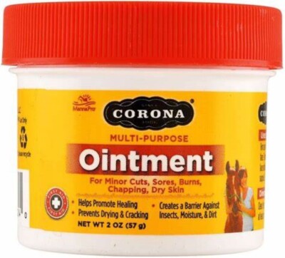Corona Ointment 2oz cuts abrasions sores burns dry skin with minimal ...