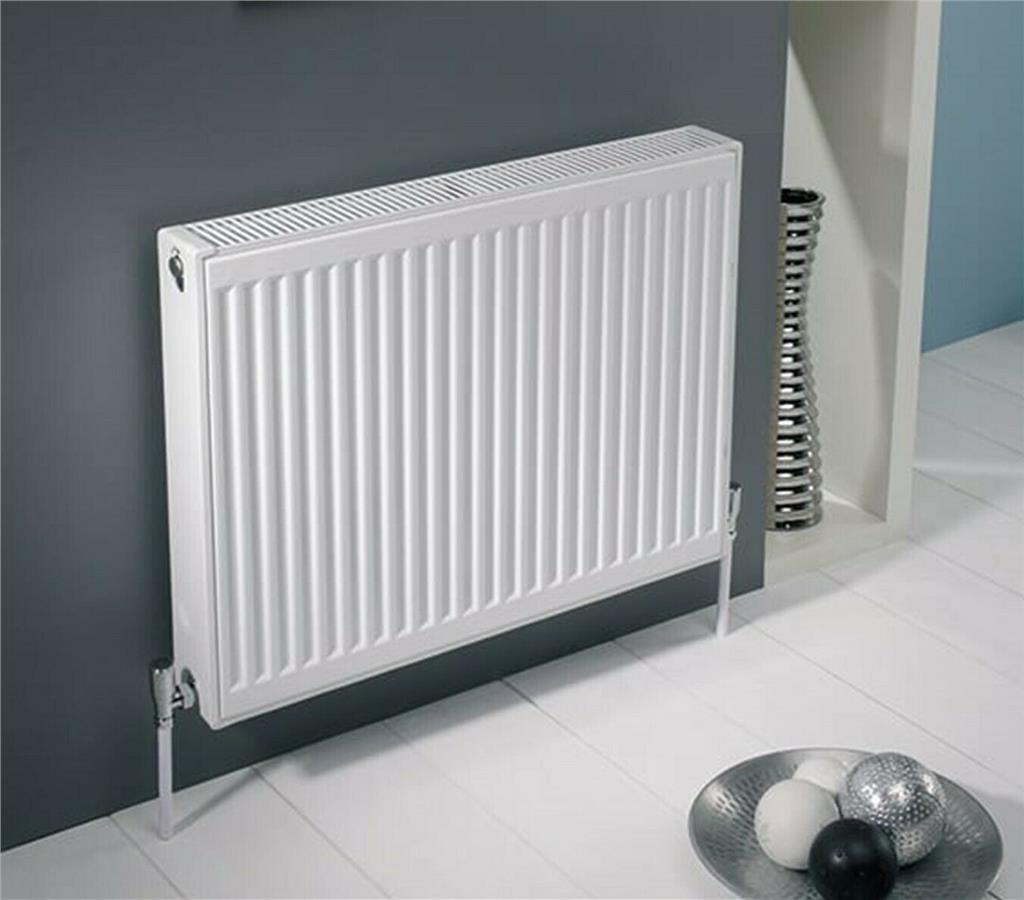 Henrad Compact Type 22 Radiator Double Panel Double Convector White ...